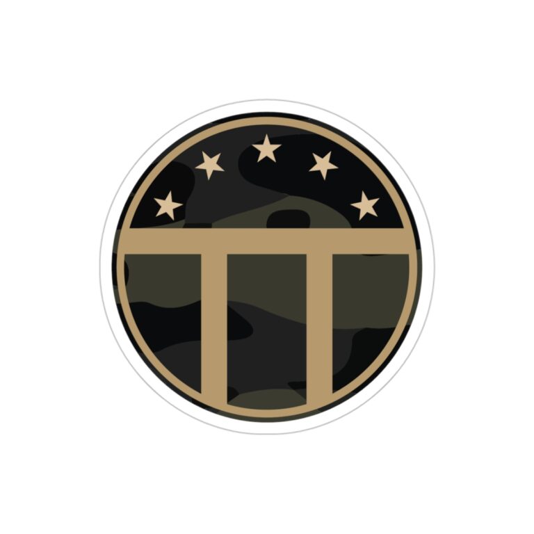 TFT MultiCam Black Camo Sticker - Transport For Troops